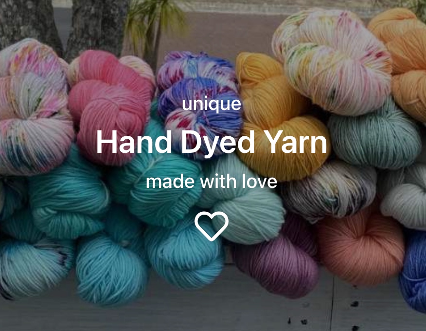 Strawberry Patches - Hand Dyed Yarn from New Zealand